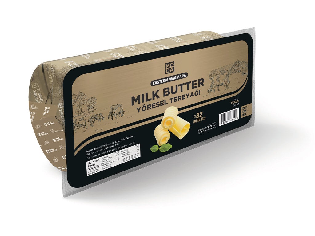 Moda Milk Butter (Yoresel Tereyagi), Unsalted, (500g) | MAXIMUM GROCERY